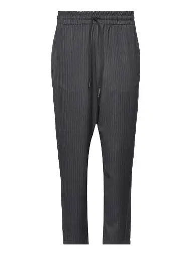 DANIEL RAY Cotton Pinstriped Pants - Grey