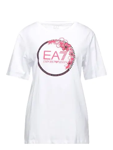 EA7 Printed T-shirt - White
