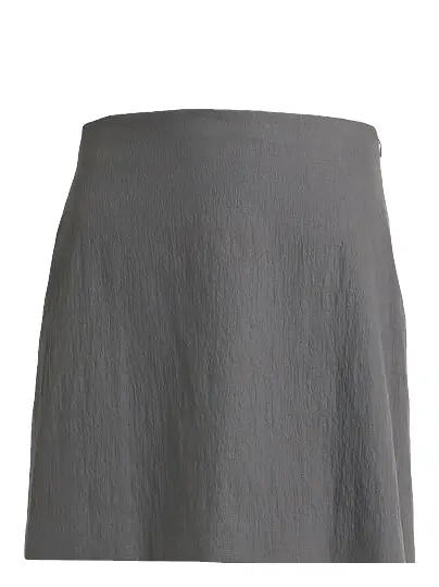 Theory Mini Slip Skirt - Grey