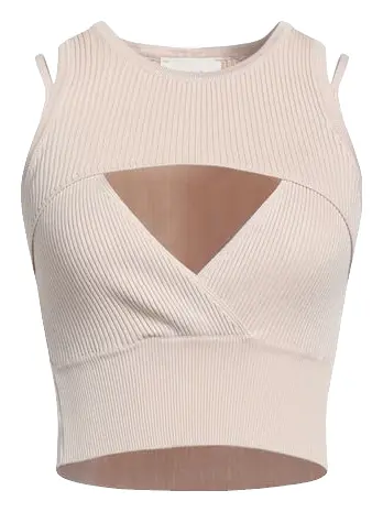 VICOLO Knit Top - Beige