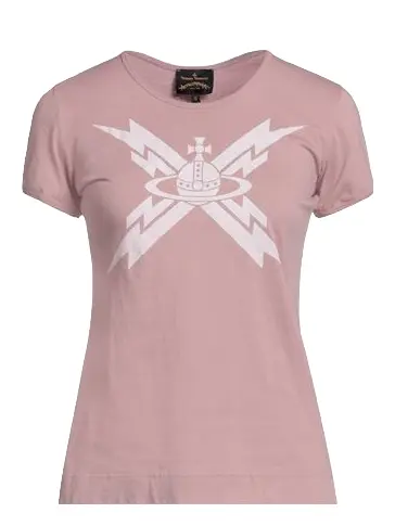 VIVIENNE WESTWOOD Logo-print T-shirt - Pink