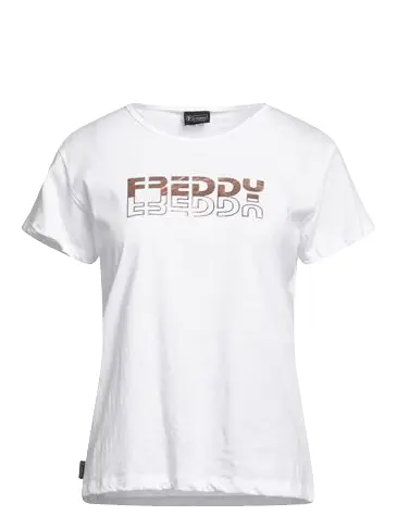FREDDY Logo-print Jersey T-shirt - White