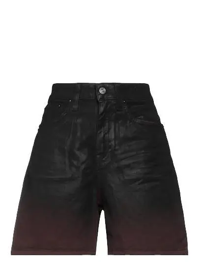 DEPARTMENT 5 Coated Denim Shorts - Brown