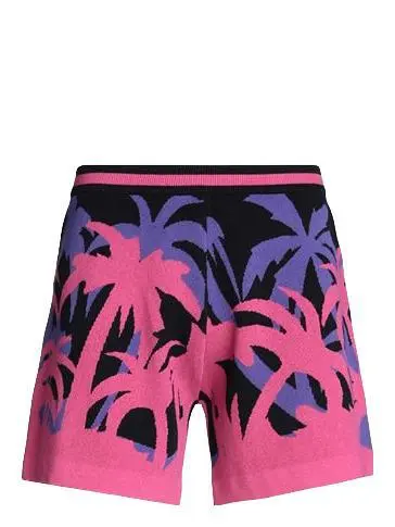 8 BY YOOX Jacquard Cotton Shorts - Pink