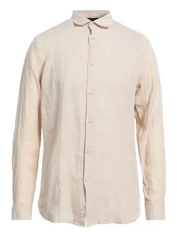 John Richmond Shirt Size Linen - Beige