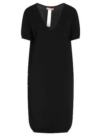 TWINSET Mini Dress Viscose Polyester - Black