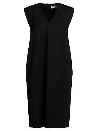 MEIMEIJ Midi Trapeze Dress - Black