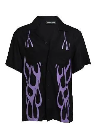 VISION OF SUPER N Shirt Size Viscose - Black