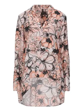 MANILA GRACE Floral Print Blouse - Pink