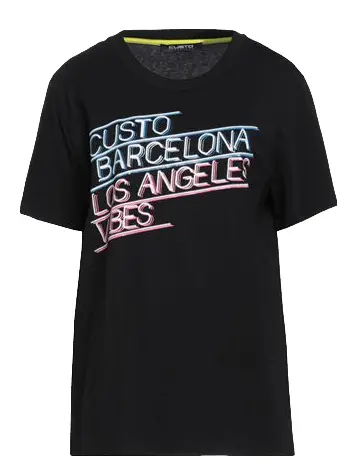 CUSTO BARCELONA Printed T-shirt - Black