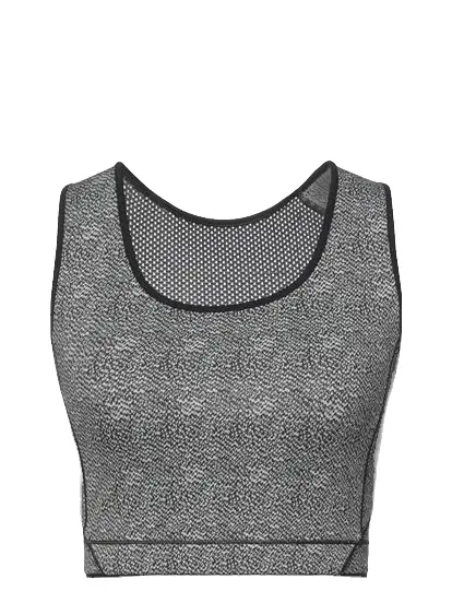 SAPOPA Cropped Top - Grey