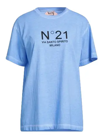 N°21 Logo-print T-shirt - Blue