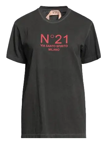 N°21 Logo-print T-shirt - Grey