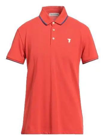 TRUSSARDI Polo Shirt Size Cotton - Red