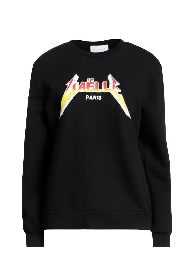 GAËLLE PARIS Cotton Sweatshirt - Black