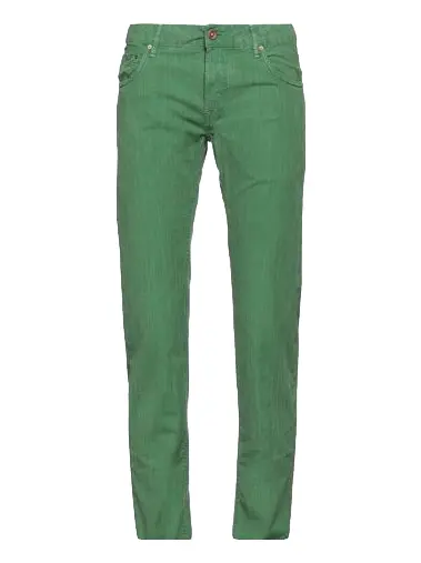 HANDPICKED Tapered Leg Pants - Green