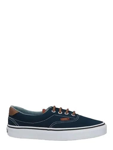 VANS Midnight Leather And Textile Fiber Sneakers - Blue