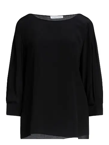 CARACTÈRE Crepe Top - Black