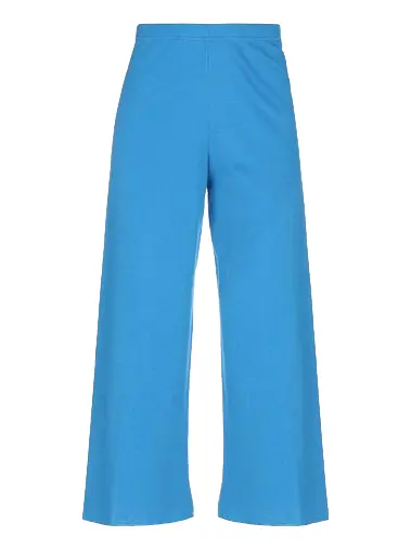 NEERA 20.52 Cotton Wide-leg Pants - Blue
