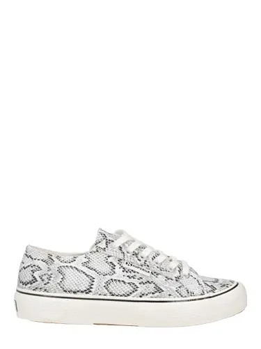 Superga Snakeskin Low-top Sneakers - Grey