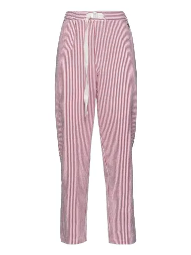SOUVENIR Striped Tapered Pants - Red