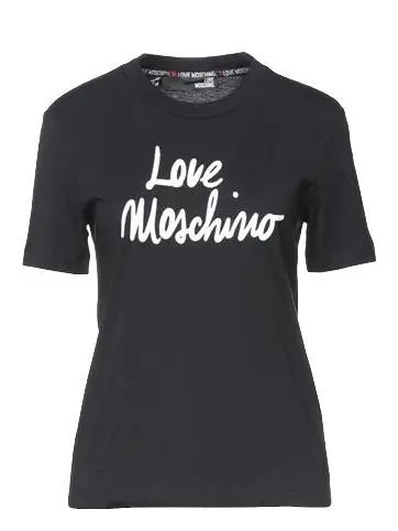 Moschino Cotton Jersey Logo T-shirt - Black