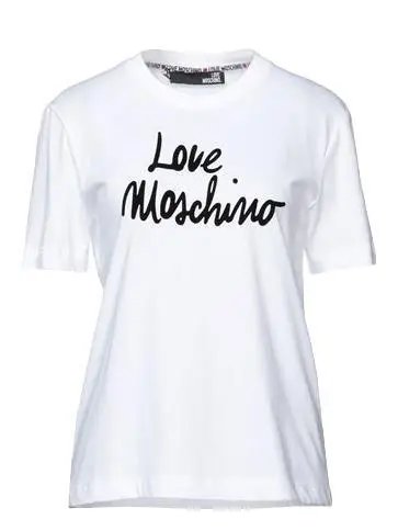 Moschino Cotton Jersey Logo T-shirt - White