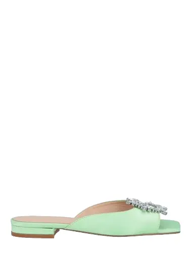 GAËLLE PARIS Slide Sandals - Green