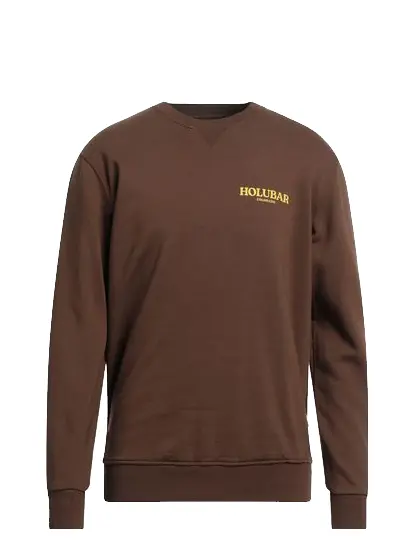 HOLUBAR Cotton Sweatshirt - Brown
