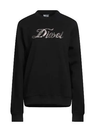DIESEL Cotton Blend Sweatshirt - Black