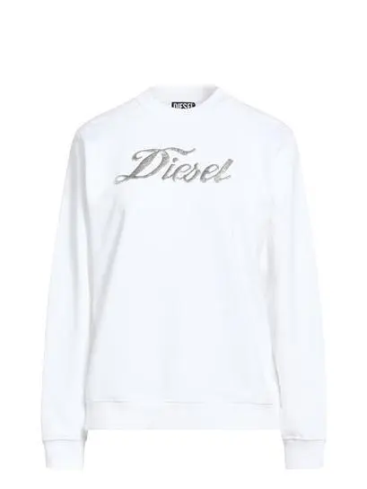 DIESEL Sweatshirt In Cotton And Elastane - White