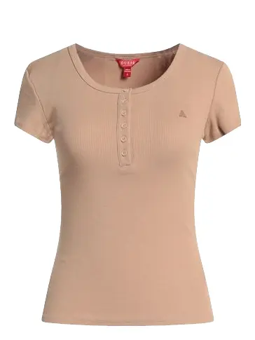 Guess Henley T-shirt - Beige