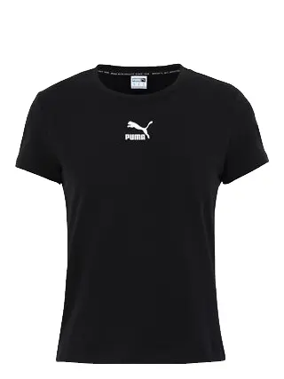 PUMA Logo-print T-shirt - Black