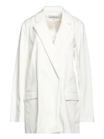 European Culture Double-breasted Blazer - Off White