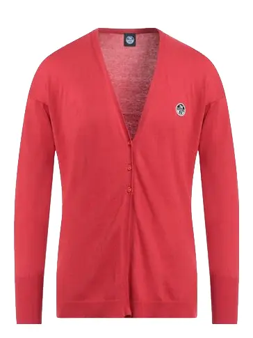 NORTH SAILS Cotton Cardigan - Red