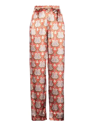 NIU Multicolor Patterned Pants - Red