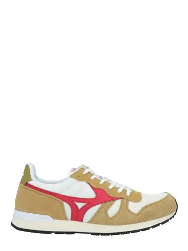 Mizuno Leather And Textile Sneakers - Yellow