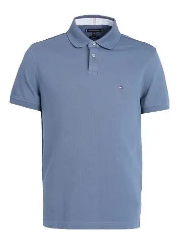 Tommy Hilfiger 1985 Regular Polo Polo Shirt Size Cotton, Elastane - Blue