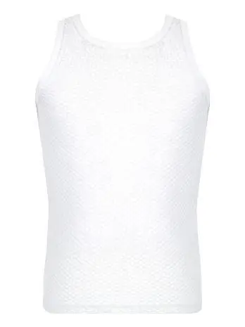 8 BY YOOX Mesh Tank Top - White