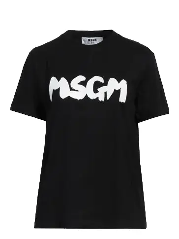MSGM Logo-print T-shirt - Black