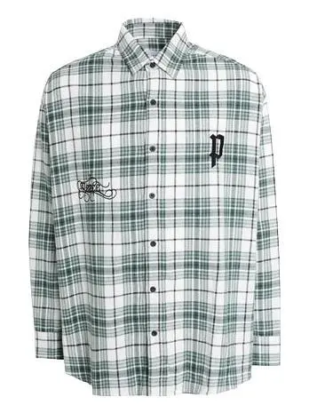 Topman Shirt Size Cotton - Green