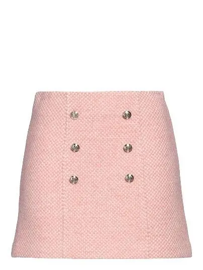 Maje Mini Tweed Pencil Skirt - Pink