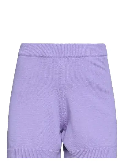 VICOLO Knit Lightweight Knit Shorts - Purple