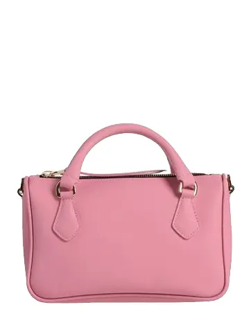GUM DESIGN Textile Fiber Bowler Bag - Pink