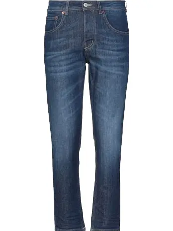 HAIKURE Straight-leg Cropped Jeans - Blue
