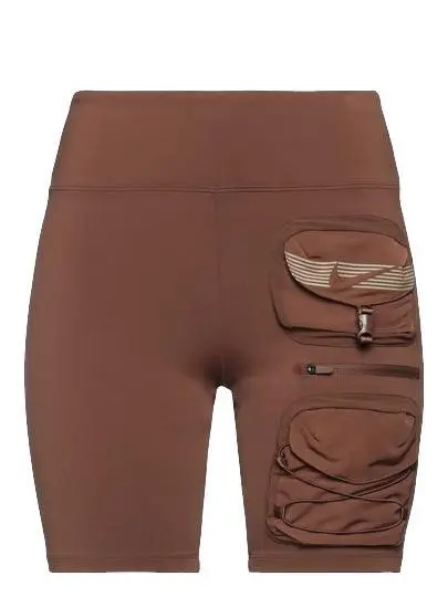 Nike Slim-leg Sporty Shorts - Brown
