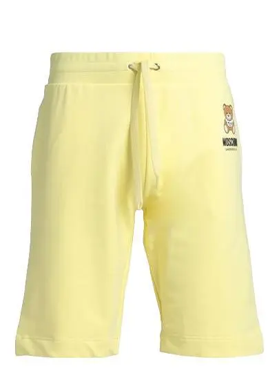 Moschino Athletic French Terry Shorts - Yellow