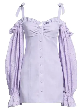 LA SEMAINE PARIS Mini Dress - Purple