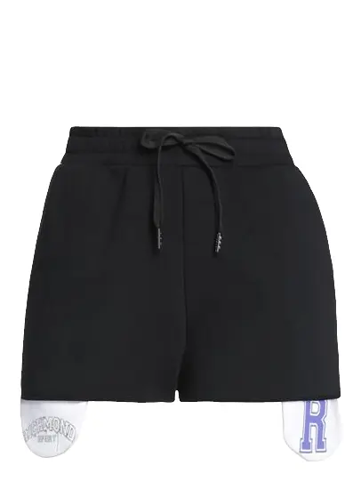 John Richmond Cotton Shorts - Black