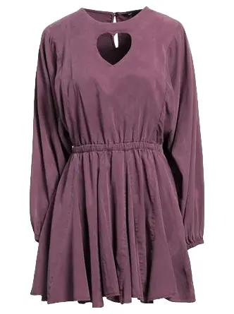 Desigual Mini Tencel Lyocell Dress - Purple